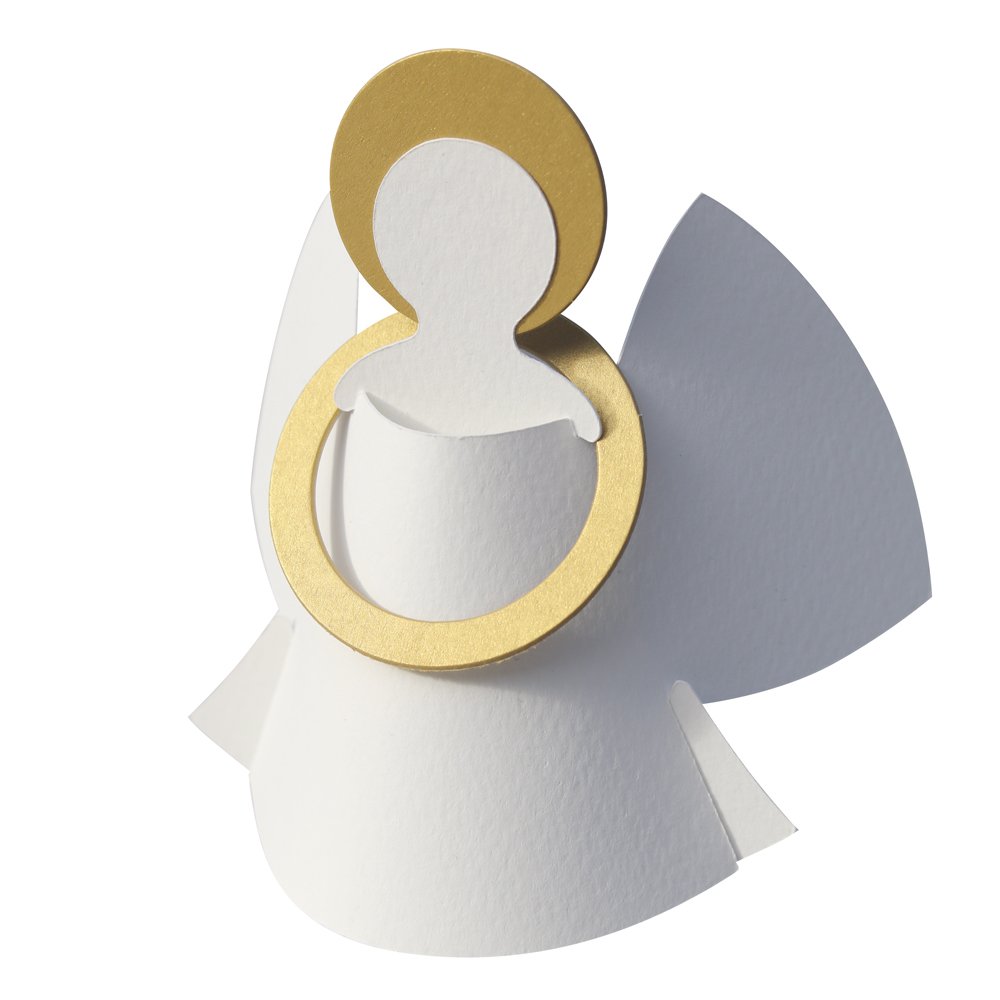 Circle Angels, 2 pcs - Mobiles - Livingly Paper Craft and Mobiles