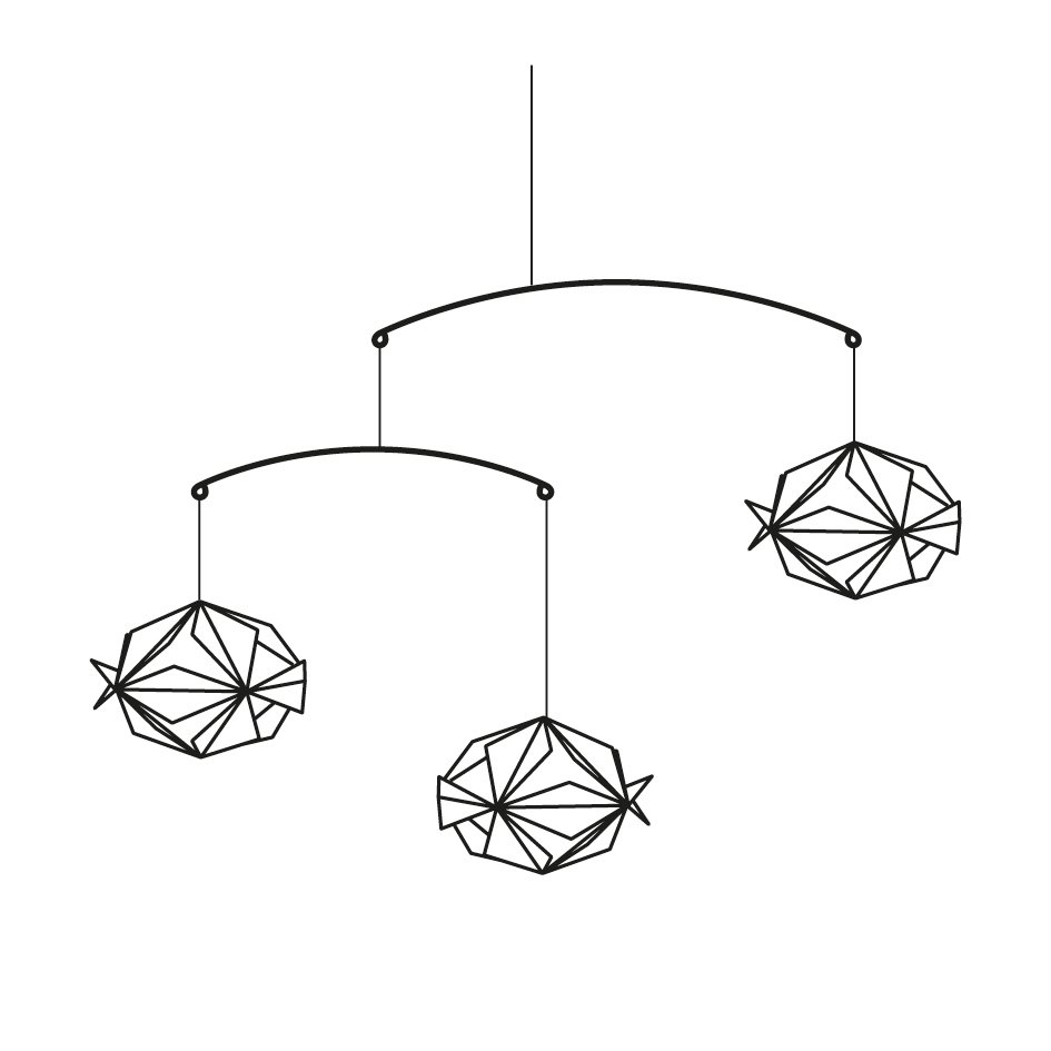 Multi Mobile DIY 30, hvid - Mobiler / Uroer - Livingly Paper Craft and ...