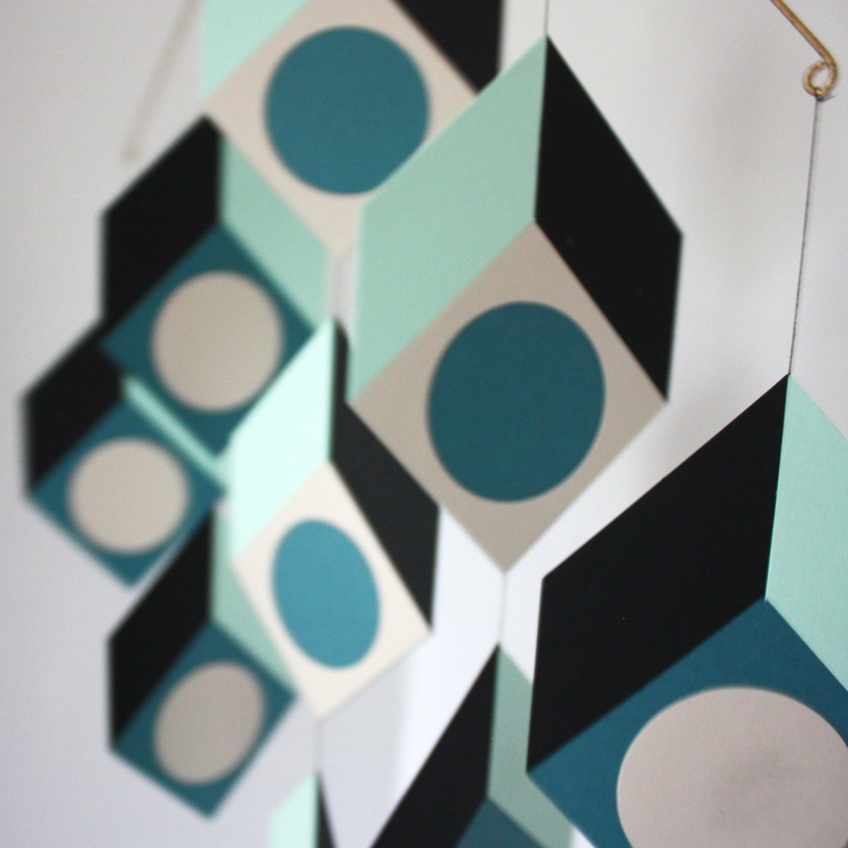 Livingly decorative hanging art mobiles. Danish design made in Denmark